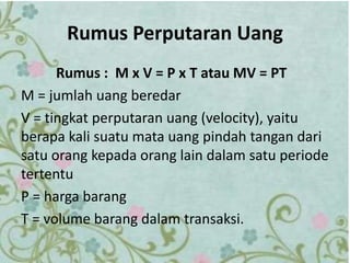 Uang (Penjelasan Lengkap) #by : m_nk | PPTX