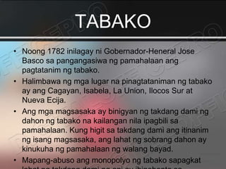 Ekonomiyang Kolonyal Bago ang Ika 19 na Siglo (Nayo) | PPTX