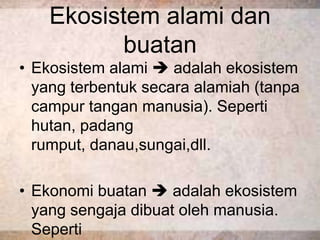 Ekosistem | PPTX