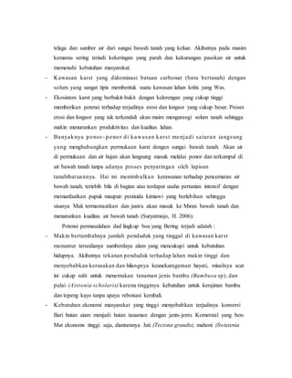 Ekosistem karst 07 05-2008 | DOC