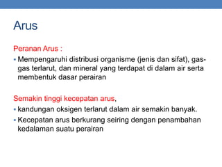 Ekosistem air laut fisikia kimia perairan | PPT