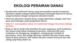 Ekosistem Perairan Menggenang | PPTX