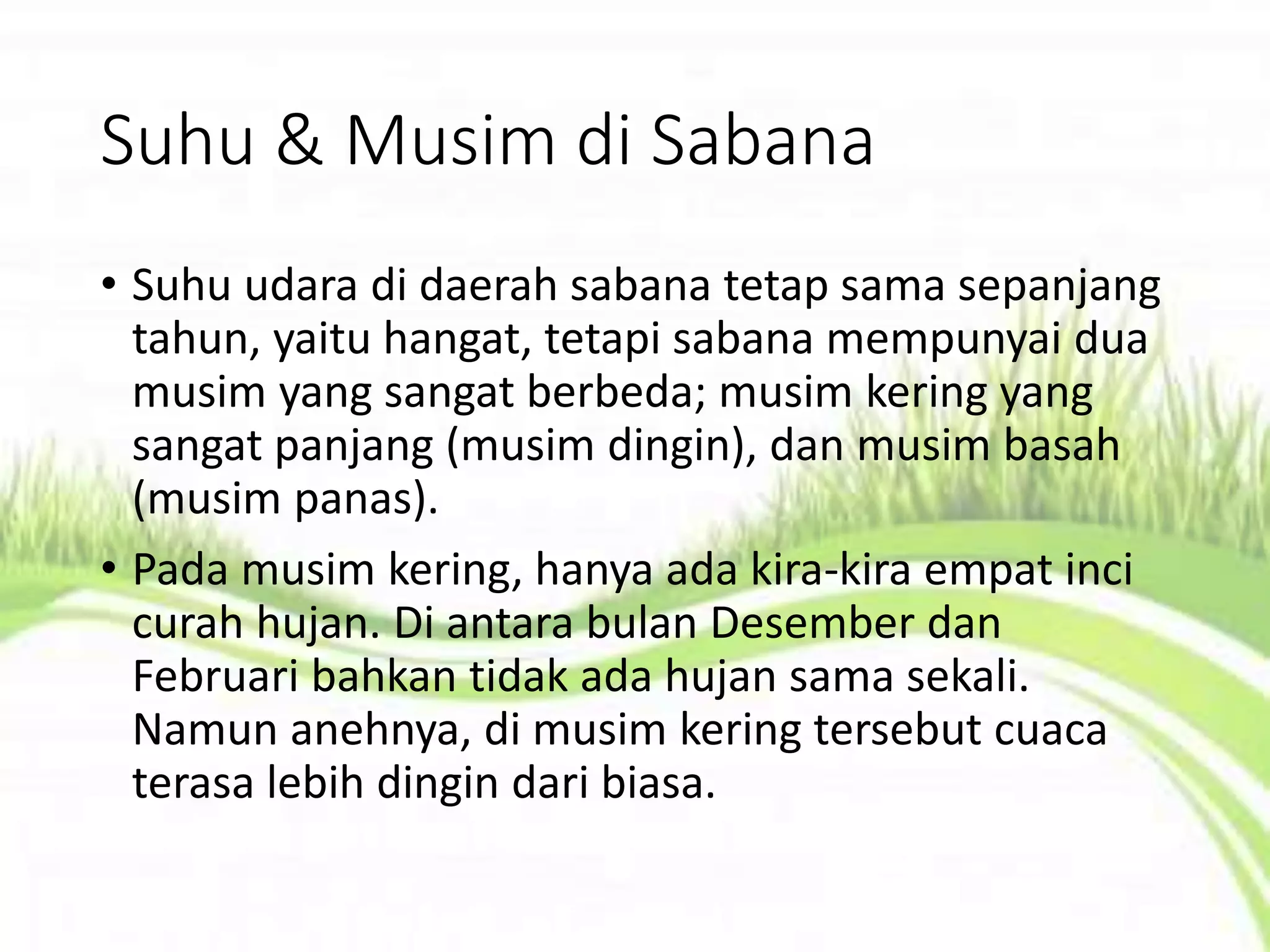 Ekosistem Sabana | PPTX