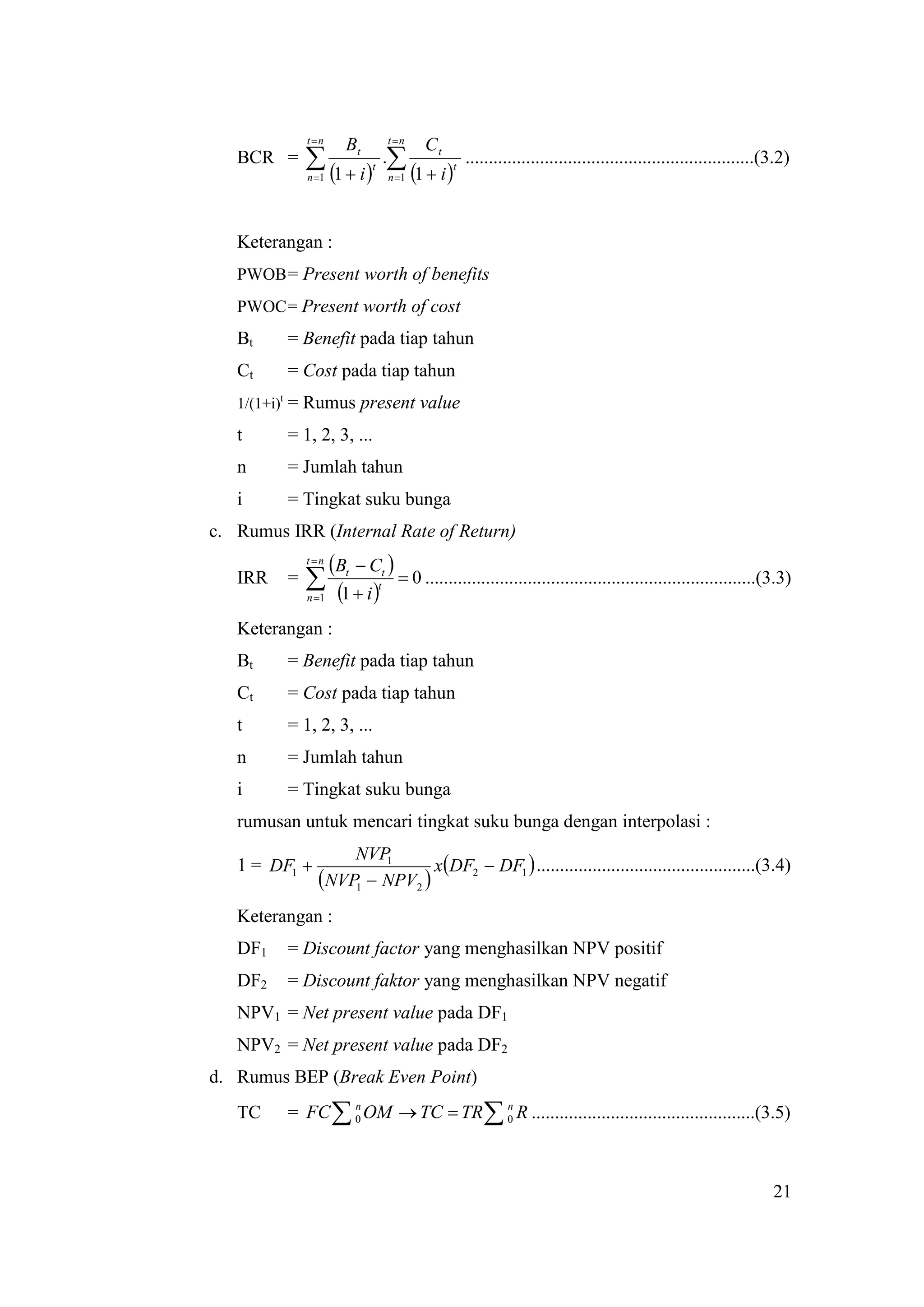 Tugas Besar Ekonomi Teknik | PDF