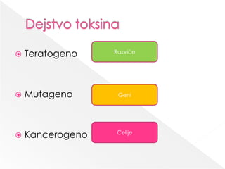 Ekotoksikologija | PPTX