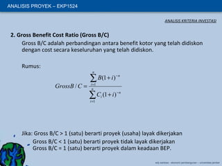 Kriteria Investasi | PPT