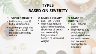 Obesity, types, theories and management. | PPTX
