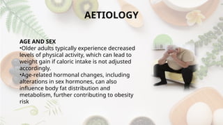 Obesity, types, theories and management. | PPTX