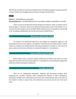 Consumer Buying Behavior - APPLE VS SAMSUNG | PDF