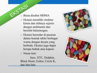 Ekstasi Dan Ganja | PPTX