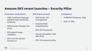 Amazon EKS - security best practices - 2022 | PPT
