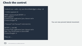 Amazon EKS - security best practices - 2022 | PPT