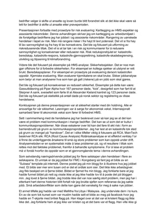 Sigve Hamilton Aspelund: Eksamen i HMS-ledelse | PDF