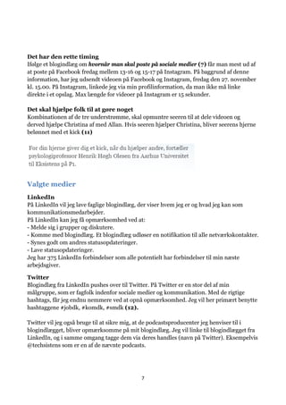 Eksamensopgave sociale medier | PDF