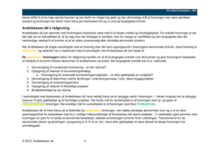 Eksempelrapport forening - spekulativ | PPT