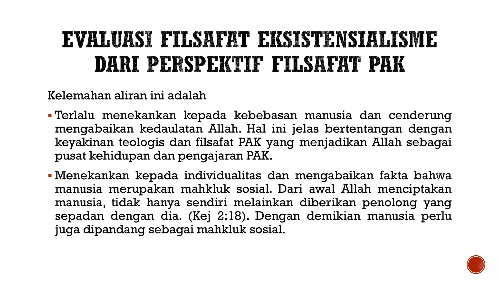 Filsafat Aliran Eksistensialisme | PDF