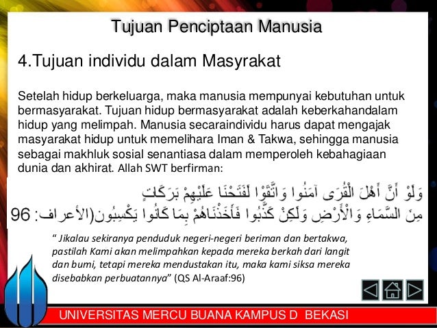 Apa Tujuan Hidup Manusia Menurut Islam