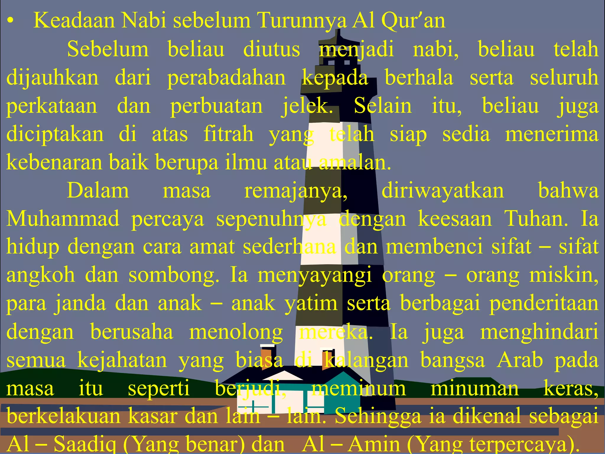 Eksistensi nabi muhammad sebagai nabi terakhir | PPTX