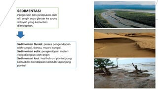 Eksogen Endogen Geodas proses geologi yang mempengaruhi bentang alam | PDF