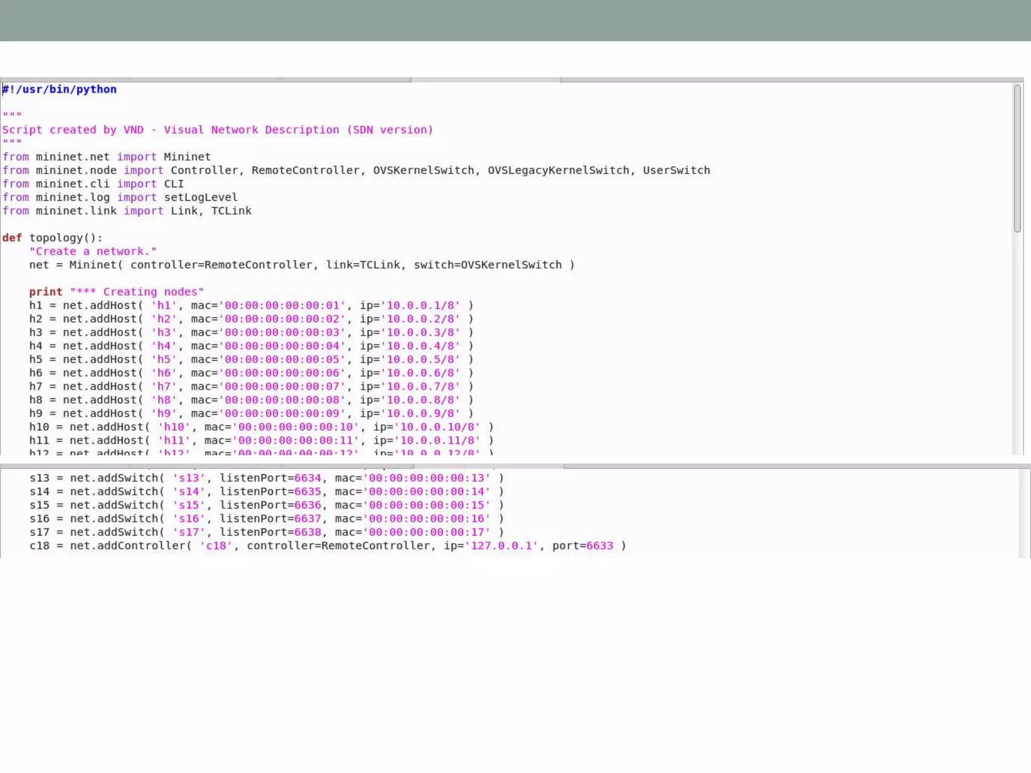 6 - Custom Mininet Topology Experiment by Dwina Fitriyandini Siswanto & Siti Amatullah Karimah ...