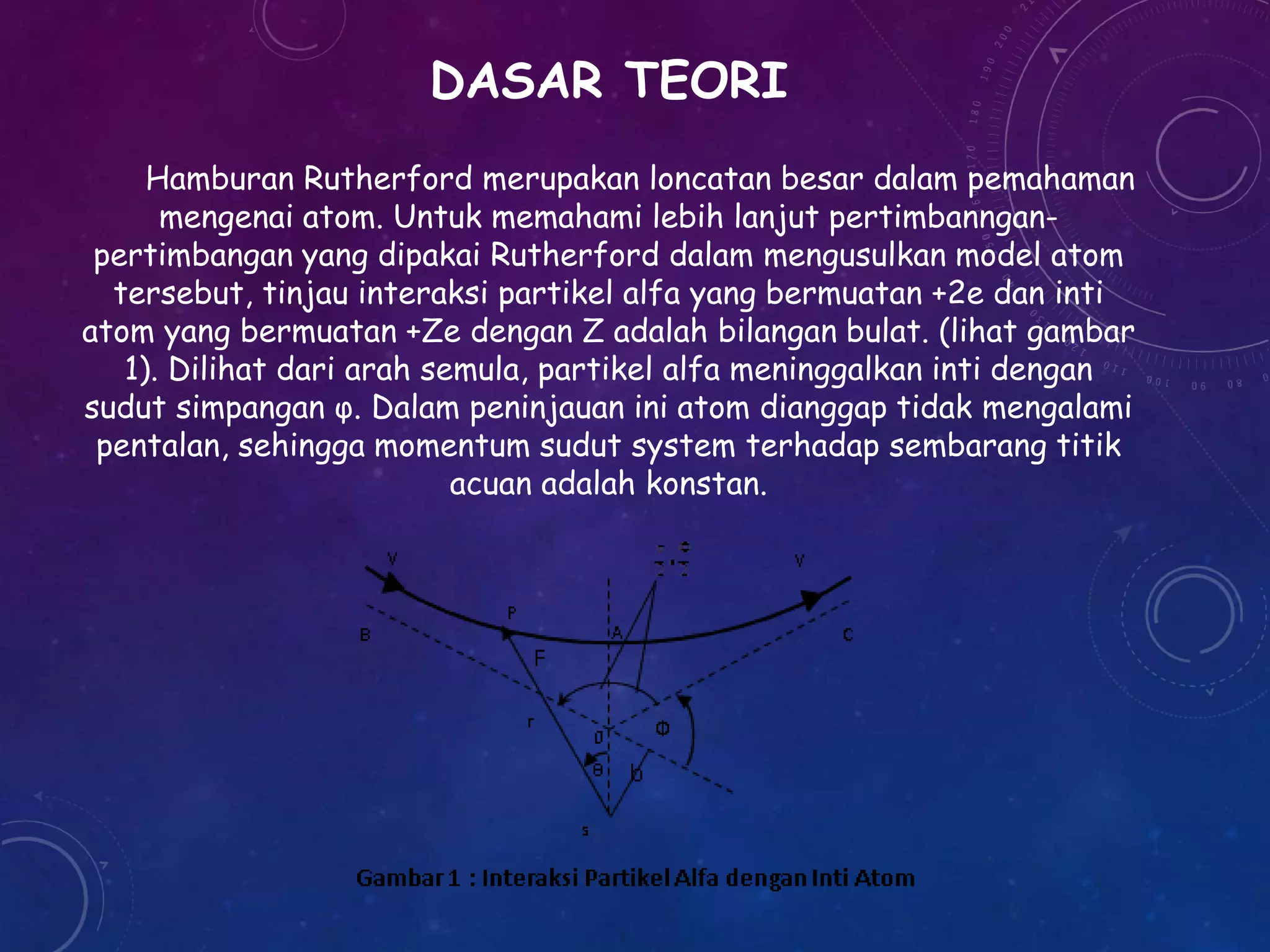 Eksperimen hamburan rutherford kel. 1 | PPTX