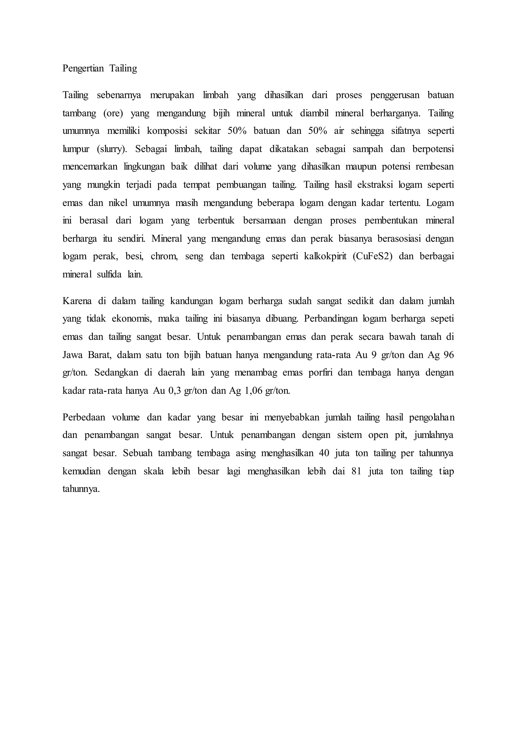 Eksplorasi emas | DOCX