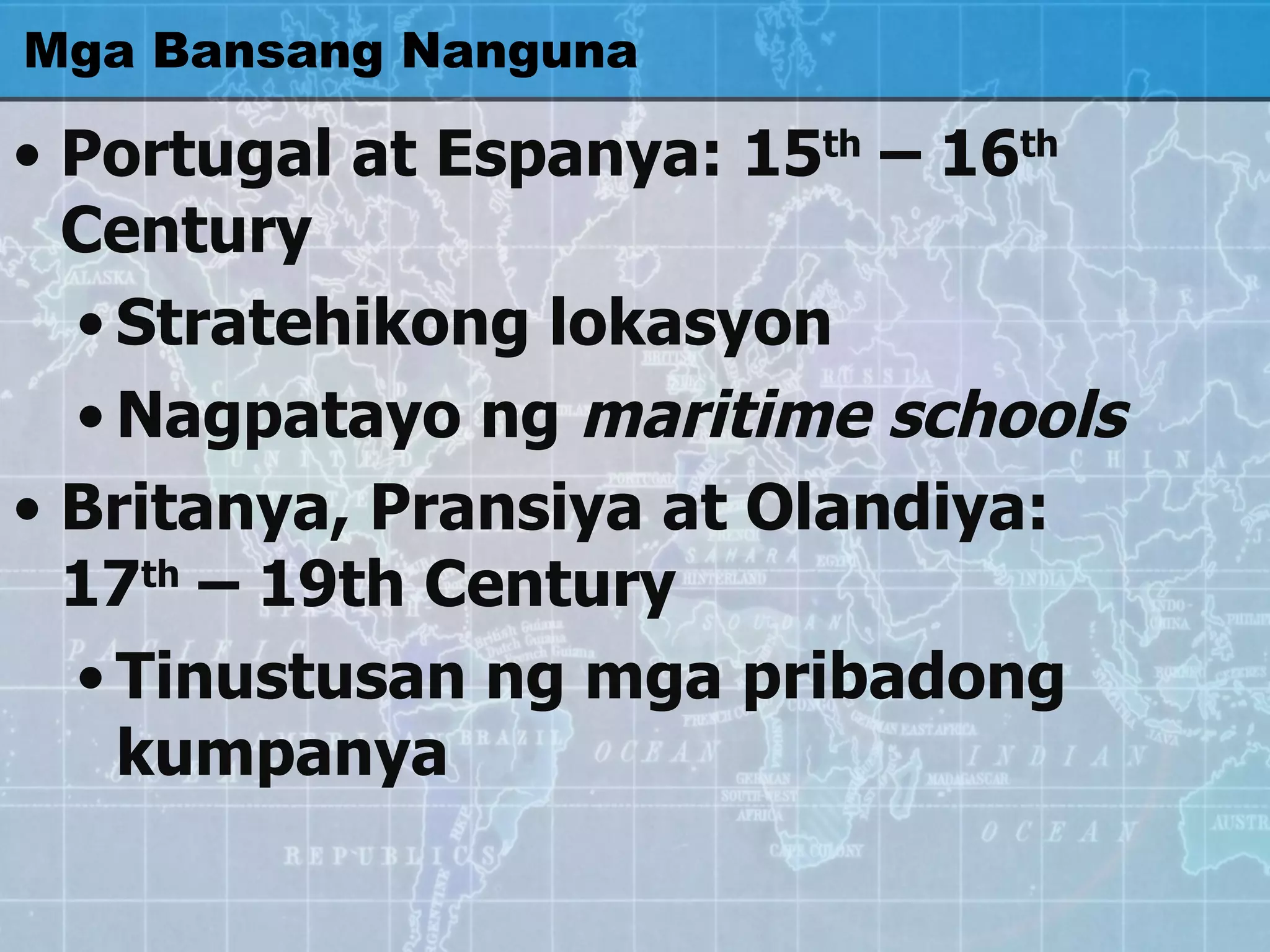 Eksplorasyon | PPT