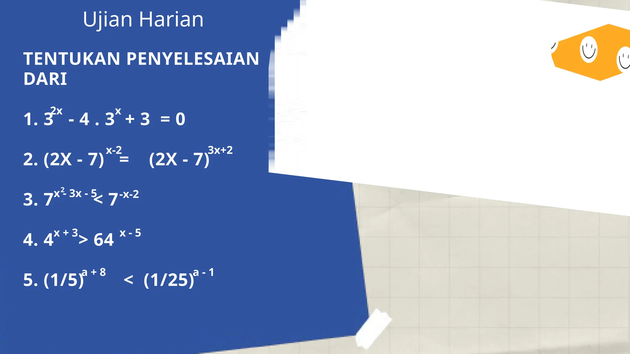 Matematika Materi Eksponensial Kelas 10 Pptx