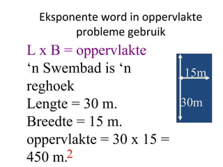 Eksponente graad 7 | PPT