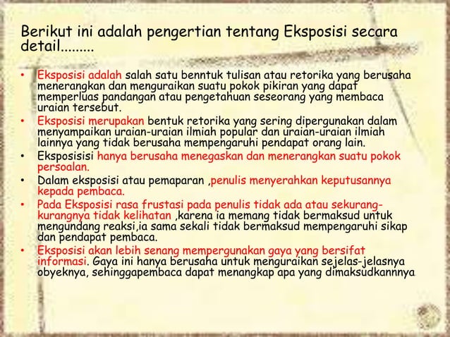 Eksposisi | PPTX