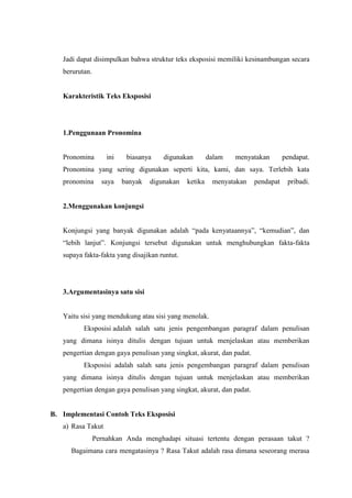 Eksposisibab ii1 | DOCX