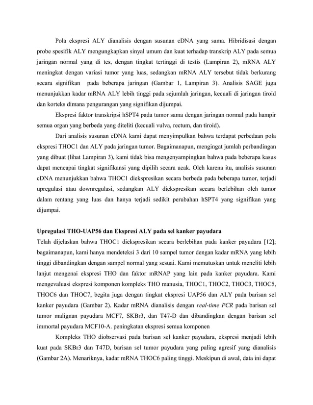 Ekspresi differensial biogenesis 12 | PDF