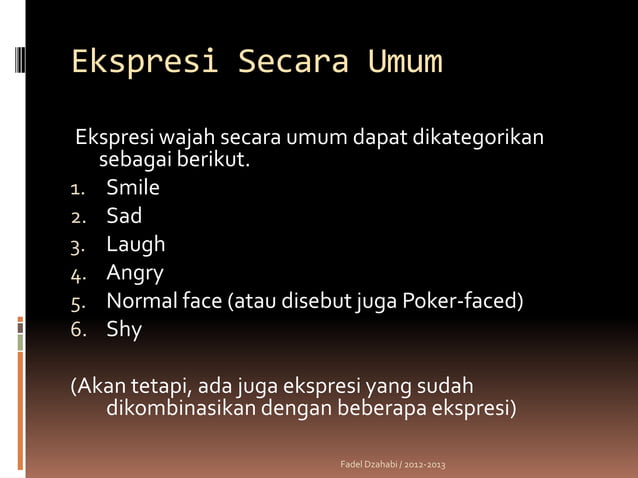 Ekspresi wajah (meme) | PPTX