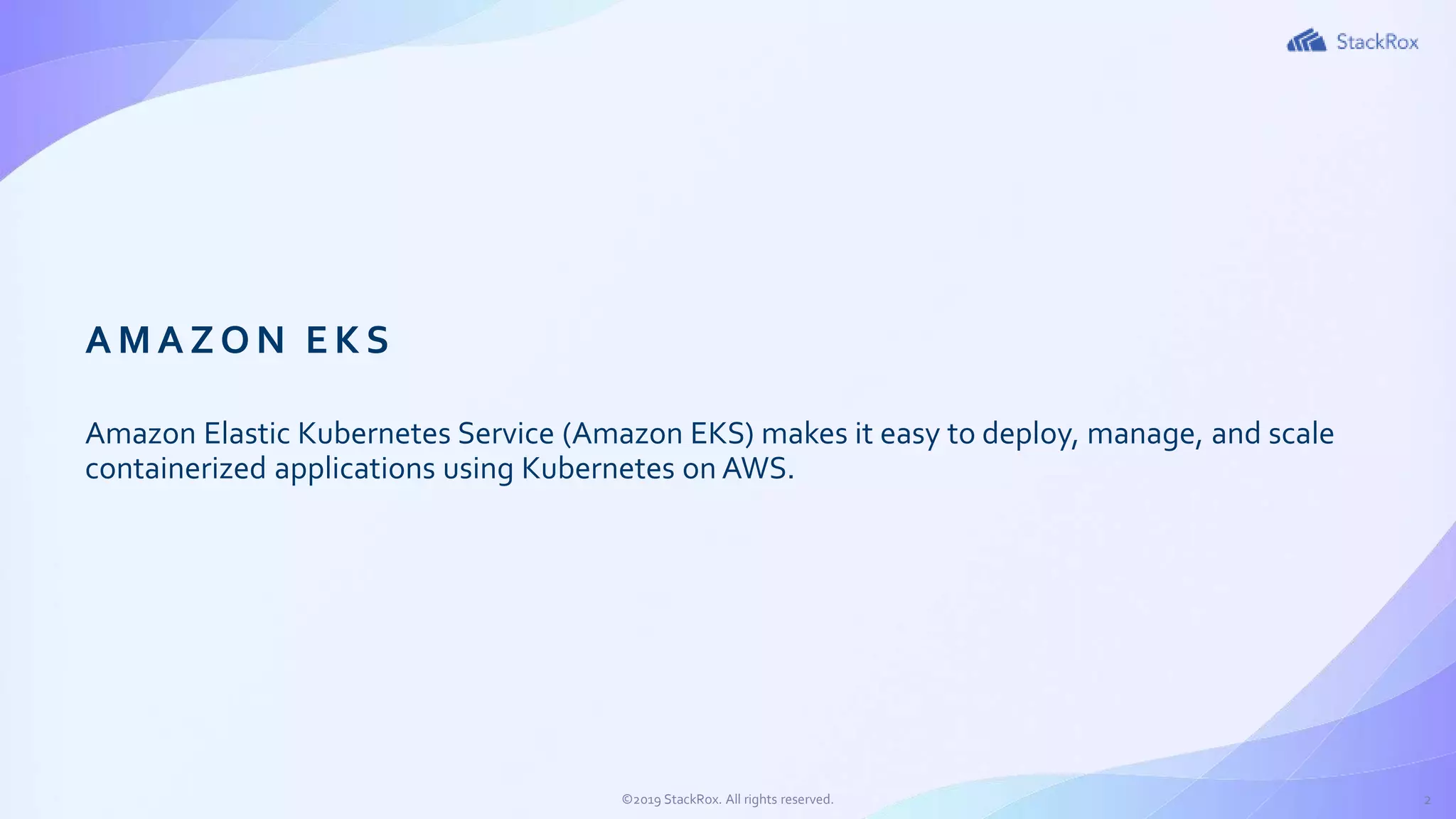 AWS EKS Security Best Practices | PPTX