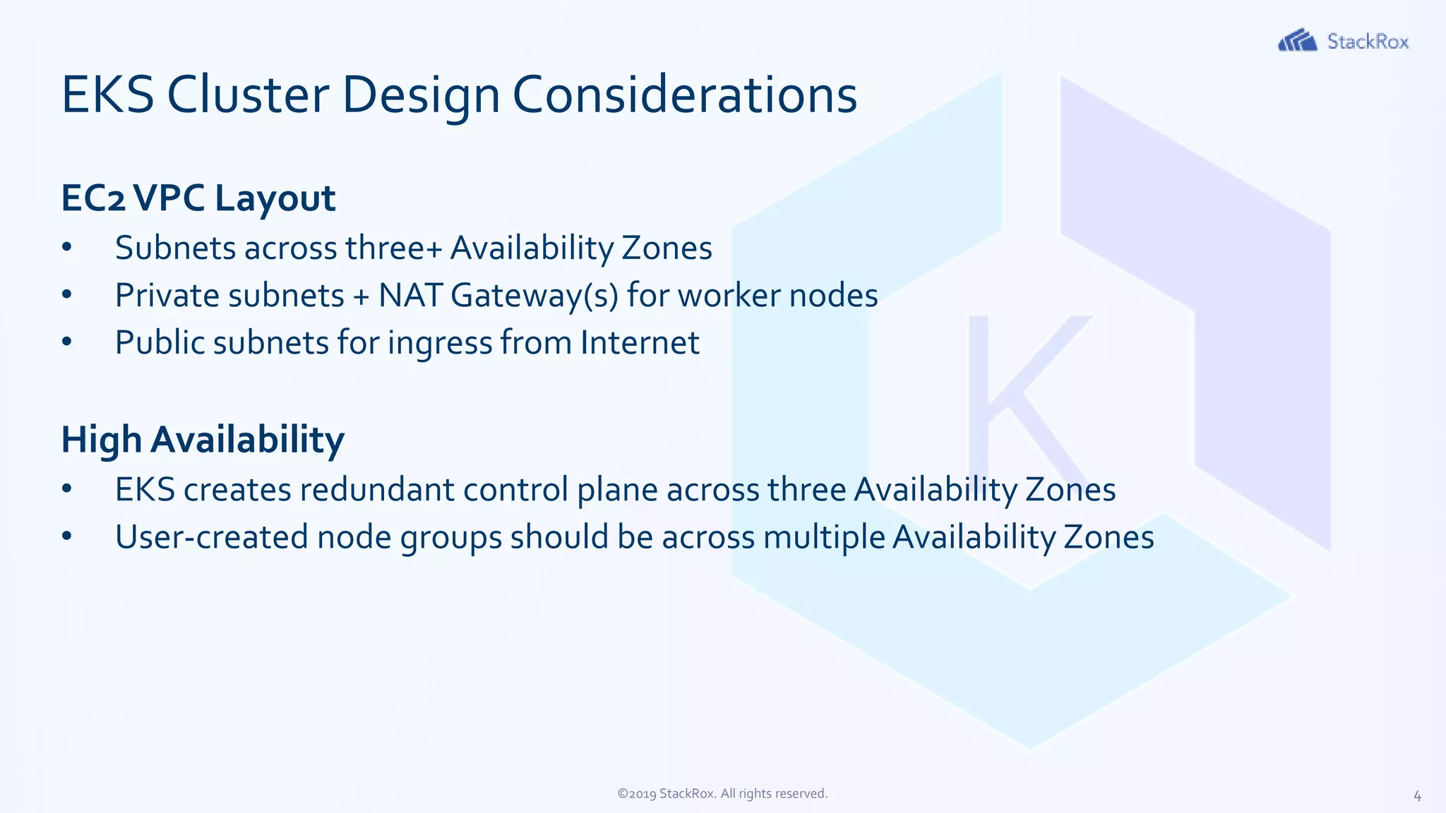 AWS EKS Security Best Practices | PPTX