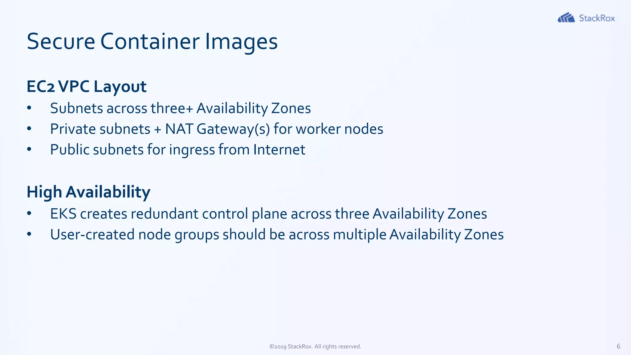 AWS EKS Security Best Practices | PPTX