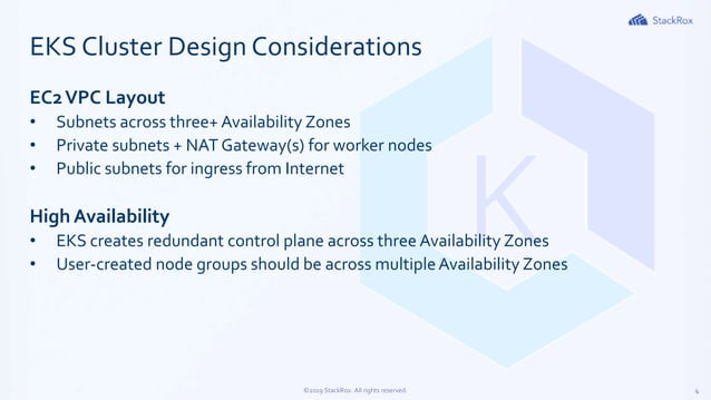Aws Eks Security Best Practices Ppt