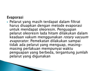 Ekstraksi dengan Pelarut, Chemistry, Buffer | PPTX