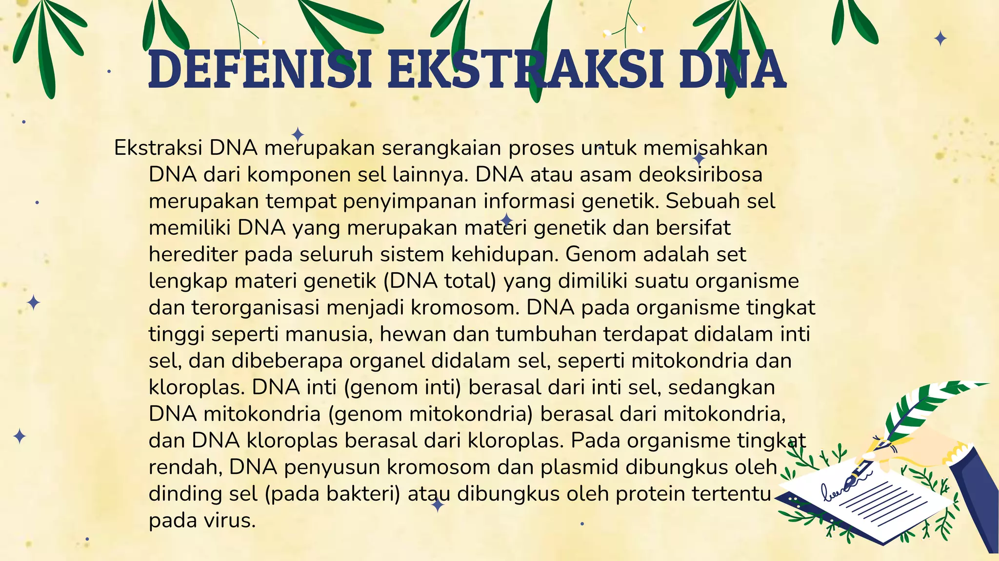 EKSTRAKSI DNA PEPAYA.pptx