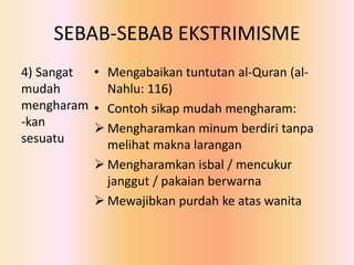 Ekstremisme Dalam Kalangan Muslim | PPTX