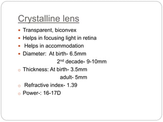 Anatomy & Refraction of eye | PPTX