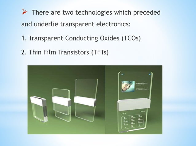 transparent electronics | PPT