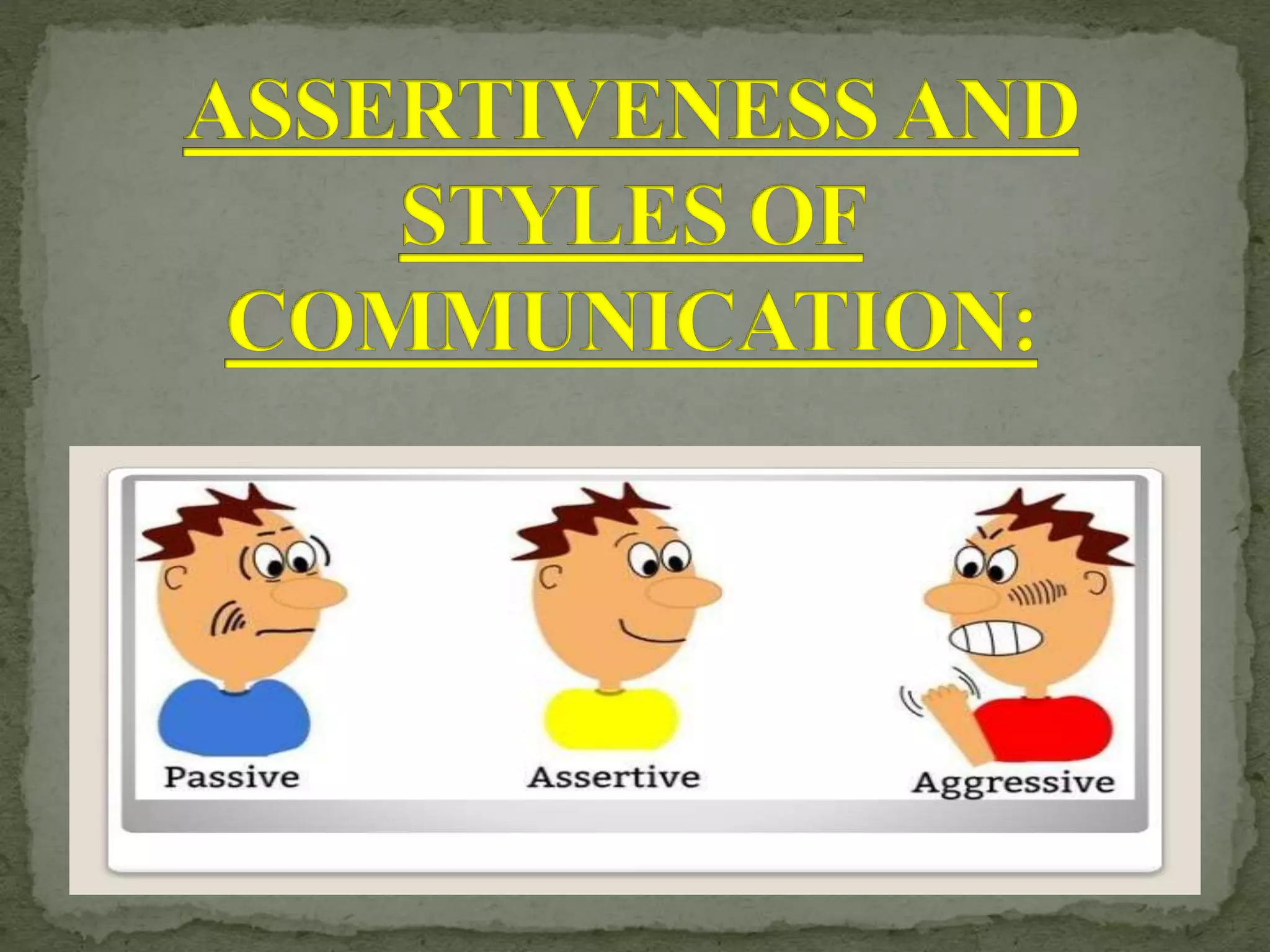 assertiveness in nursing | PPTX