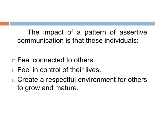 assertiveness in nursing | PPTX