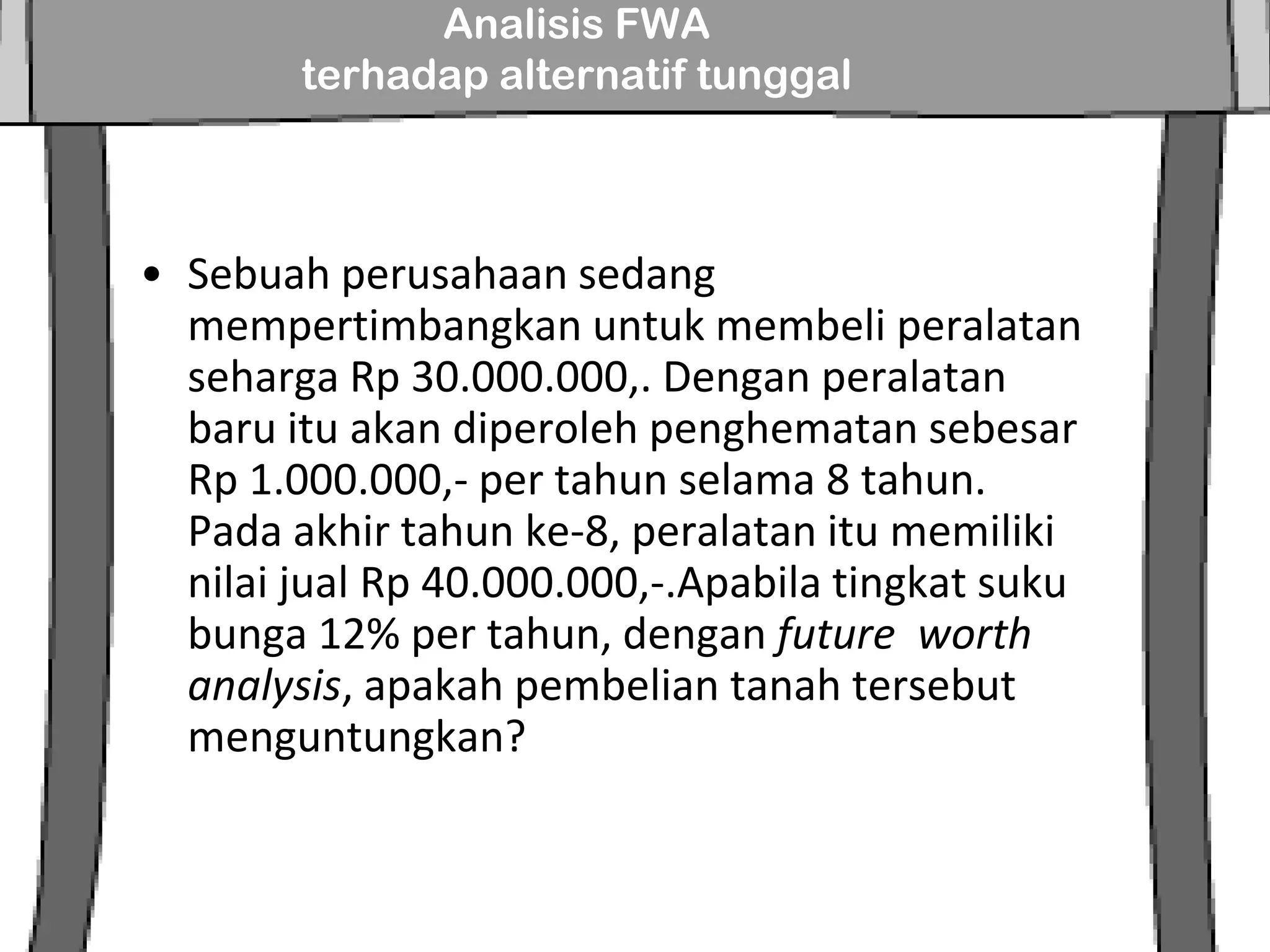 Ektek future worth | PPTX