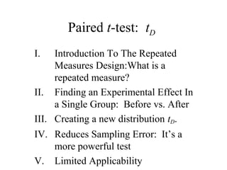 Paired t Test | PPT