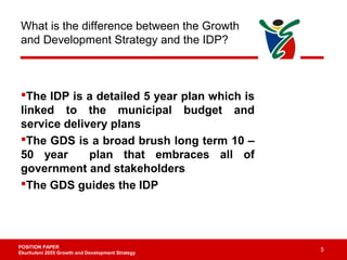 Ekurhuleni 2055 vision may 2012 | PPT