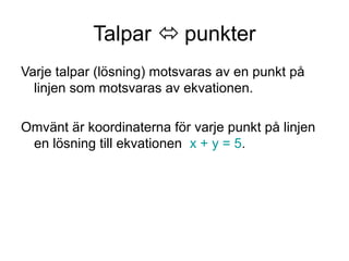 Ekvationssystem | PPT