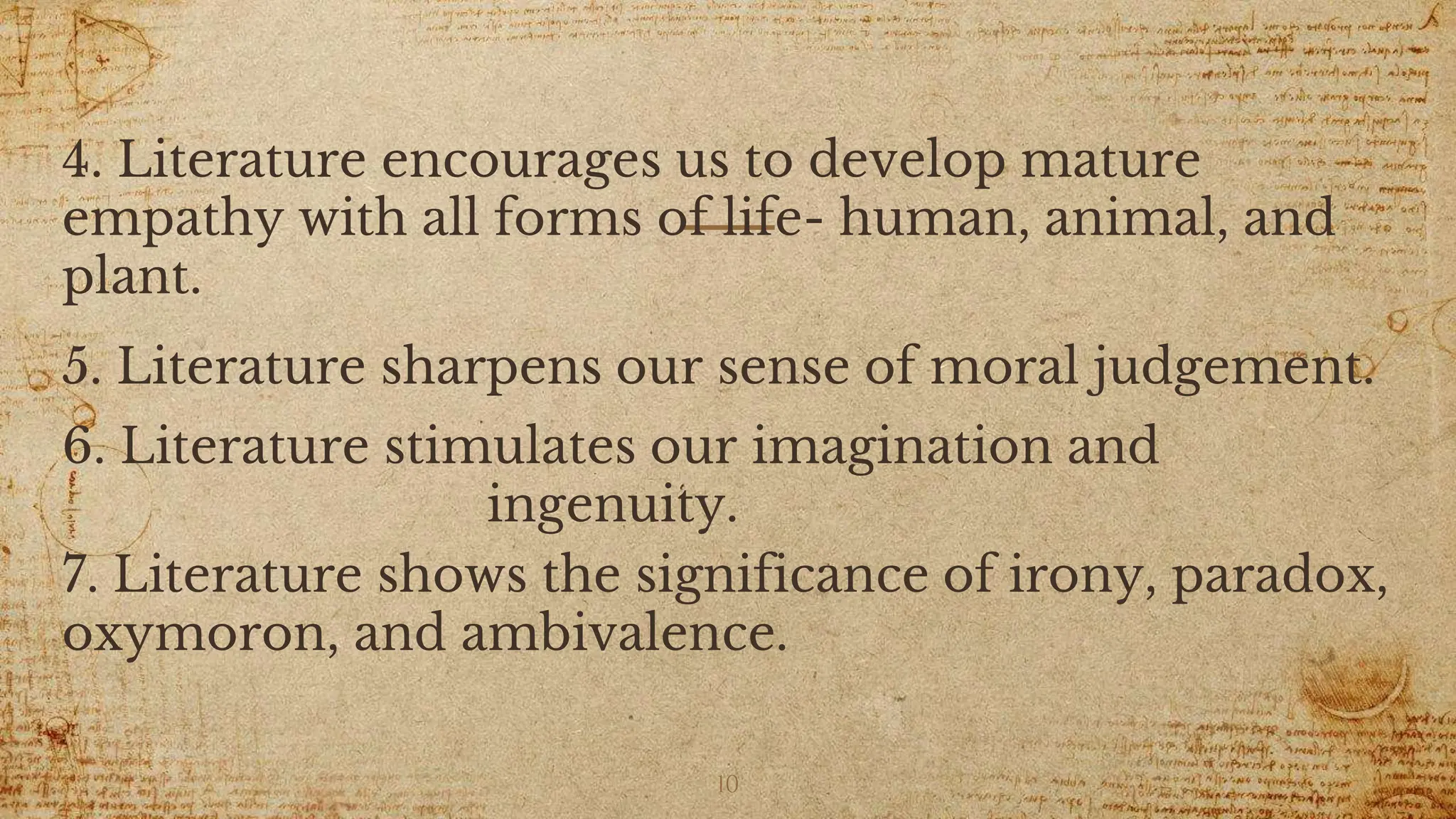 Teaching and assessment of Literature Assessment of literature studies ...