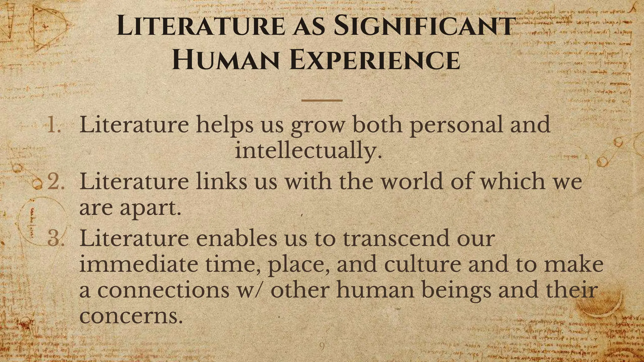 Teaching and assessment of Literature Assessment of literature studies ...